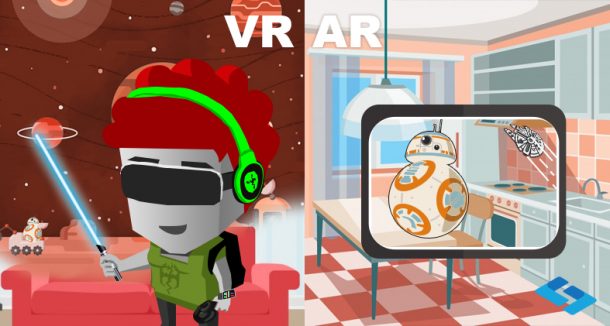 Diferenças entre AR e VR • Universidade da Tecnologia
